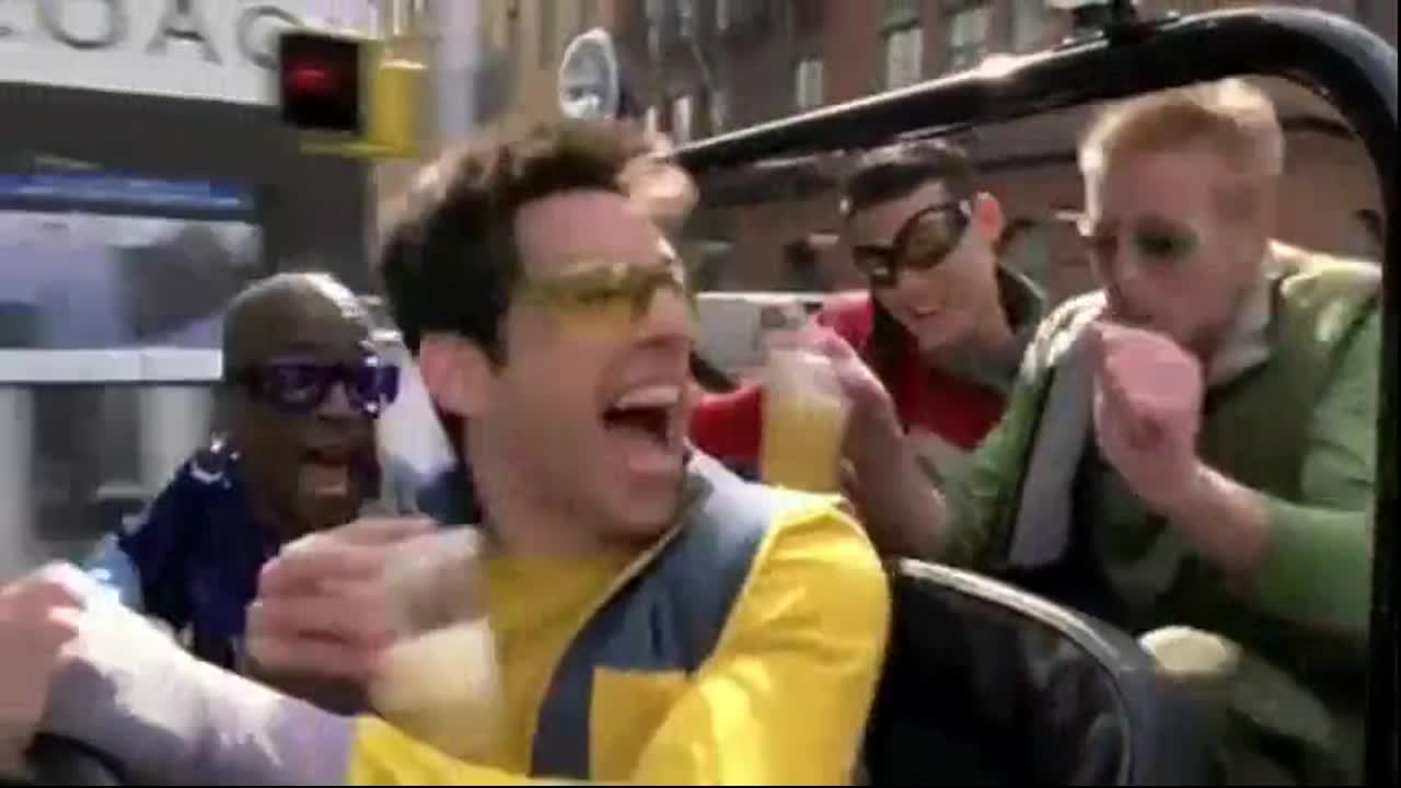 Zoolander: Driving scene