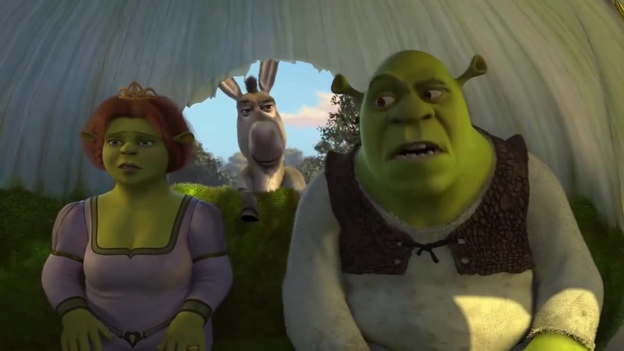 Hey that's not funny! video clip by Shrek 2