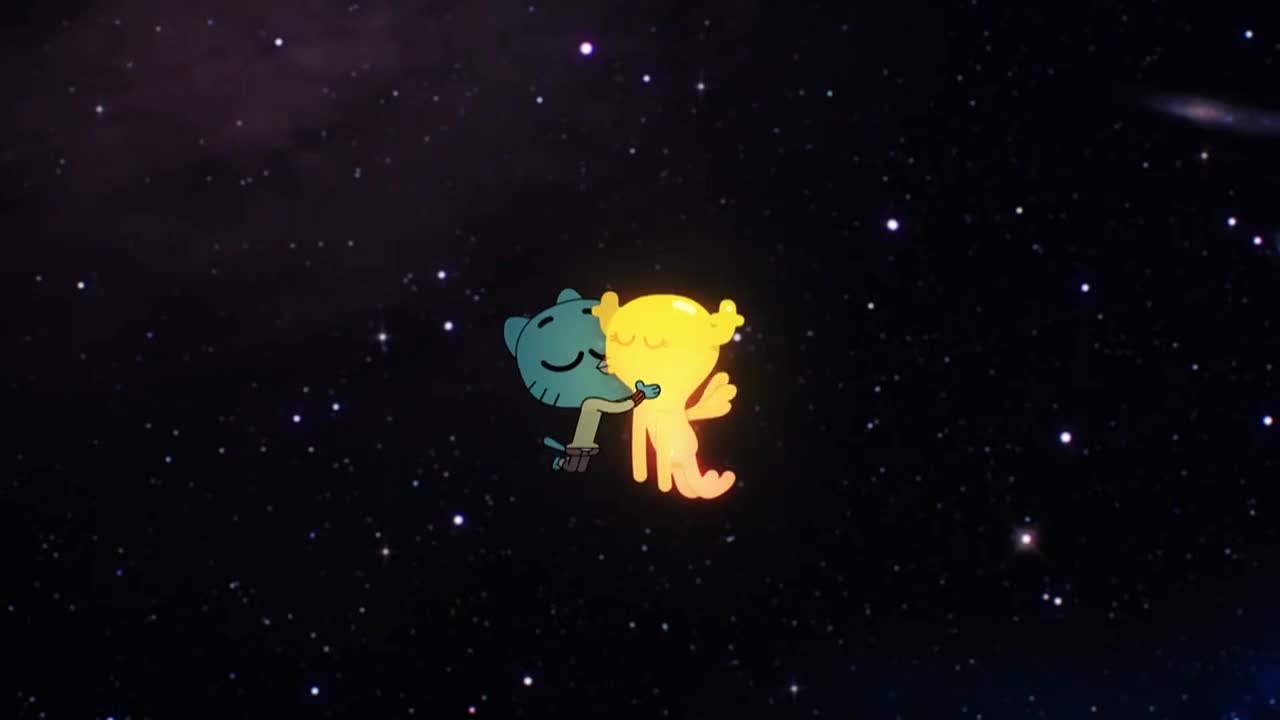 The Amazing World Of Gumball Gumball And Penny Kiss