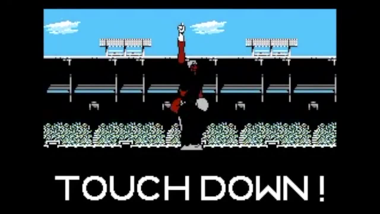 Touchdown! video clip by Tecmo