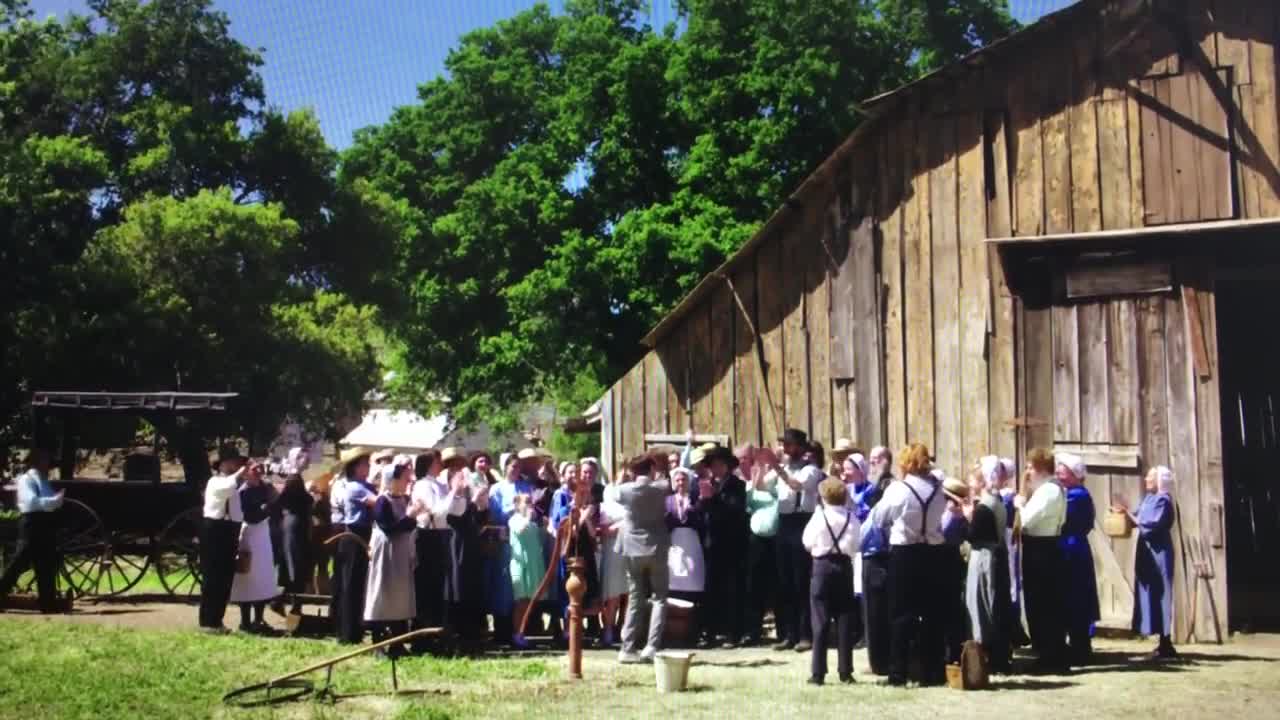 Amish Crowd Applause video clip by Pee-wee's Big Holiday