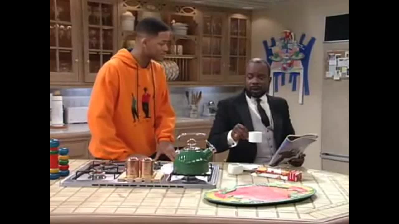 Why? Do I look like a moron? video clip by The Fresh Prince of Bel-Air