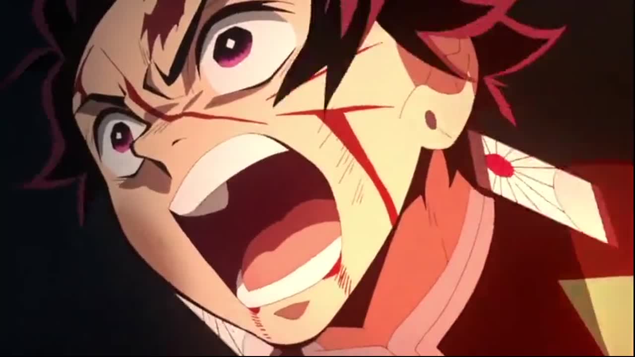 Tanjiro attacks Rui video clip by Demon Slayer