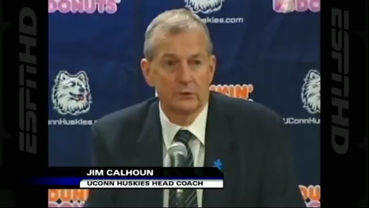 Jim Calhoun video clip by Sports