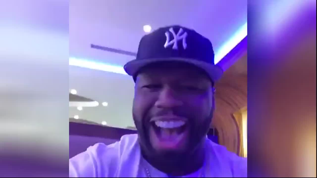 Laughing video clip by 50 Cent