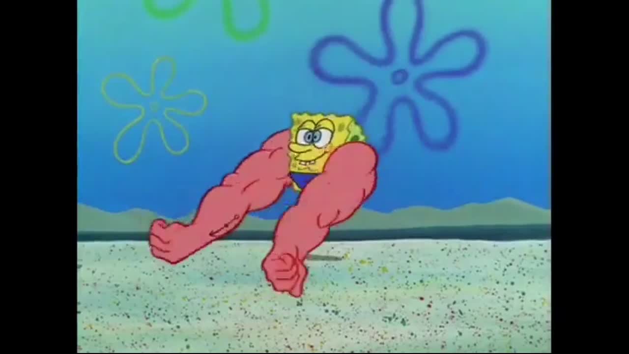 I've been working out video clip by Spongebob Squarepants