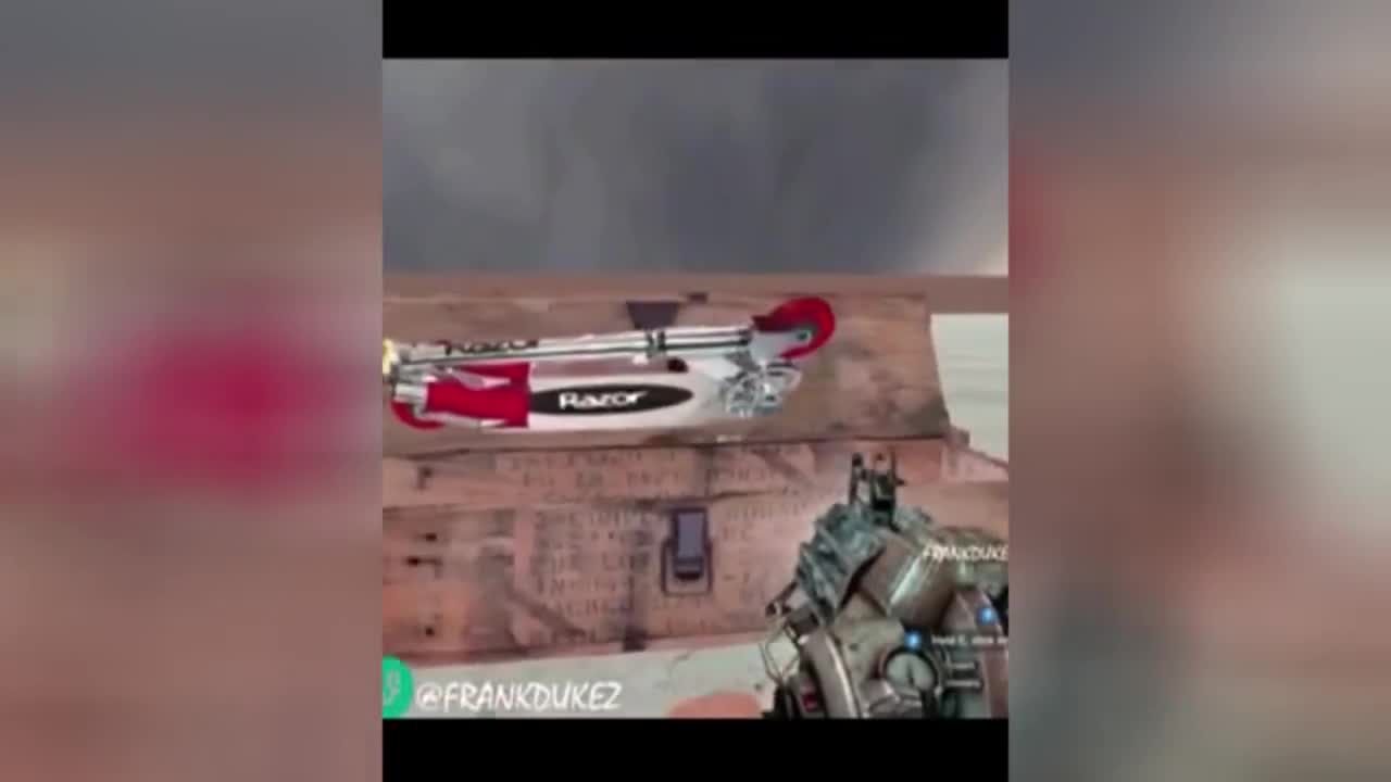 Call of Duty Razor Scooter video clip by Vine