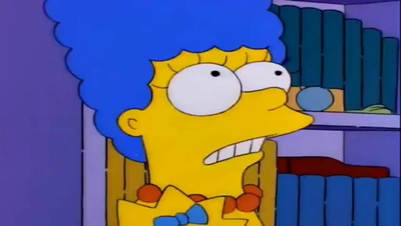 No no no no video clip by The Simpsons