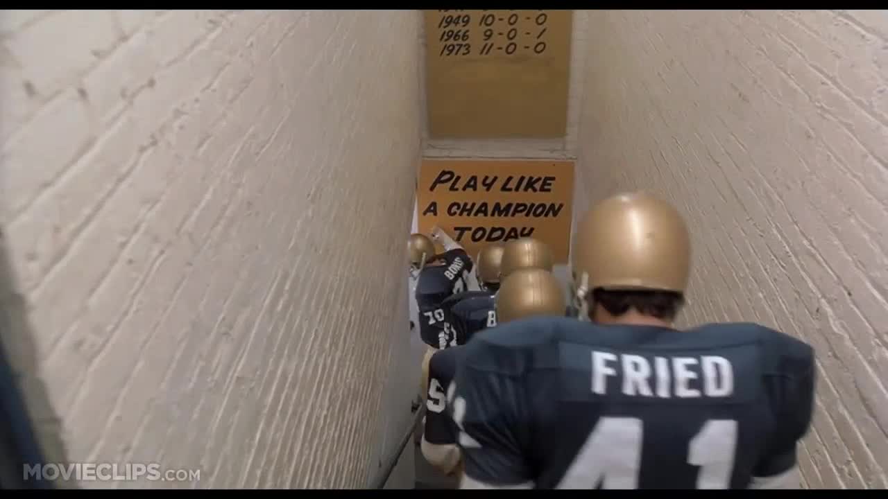 Pre game video clip by Rudy
