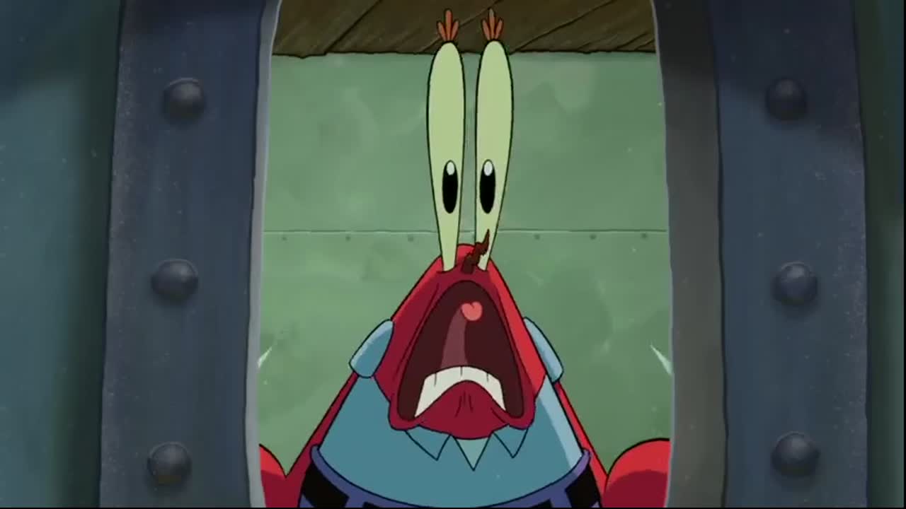 Terrified yell video clip by The SpongeBob Movie