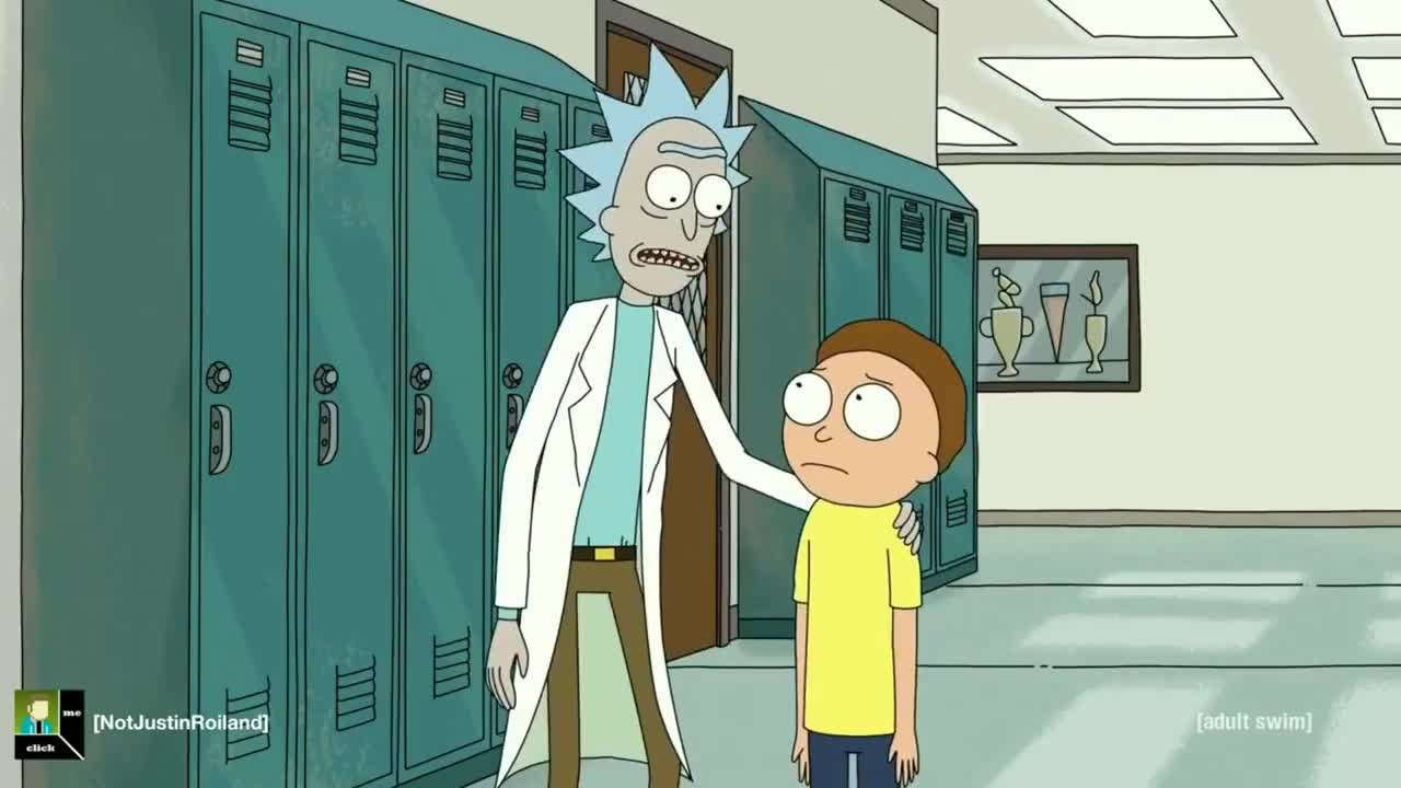 We need to go on a quick adventure video clip by Rick and Morty
